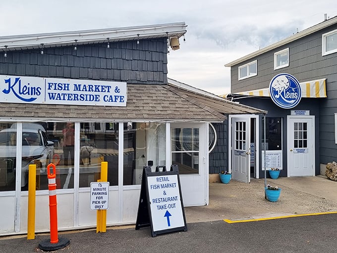 Part market, part caf&eacute;, all delicious. Klein's is like the Swiss Army knife of seafood spots&mdash;versatile, reliable, and always handy.