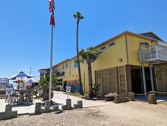 At Stingaree, every meal comes with a side of boat-watching. It's like "Lifestyles of the Fish and Famous" &ndash; Gulf Coast edition!