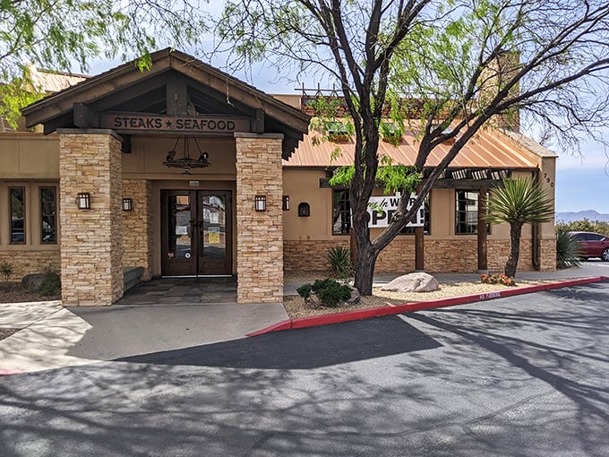 Steak nirvana hiding in plain sight! The Cattle Baron proves that sometimes, the best flavors come in modest packages. No frills, just thrills for your taste buds.