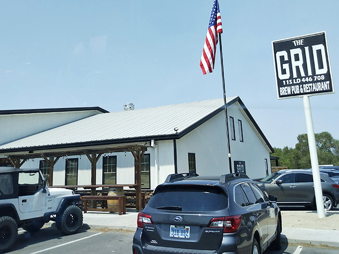 Red, white, and "ooh" at The Grid. This all-American joint grills up freedom on a plate, with a side of small-town charm.