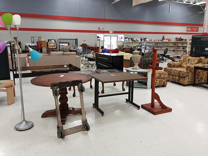 Pull up a chair - or a table, or a sofa! This furniture section is like a time machine, offering pieces from every decade.