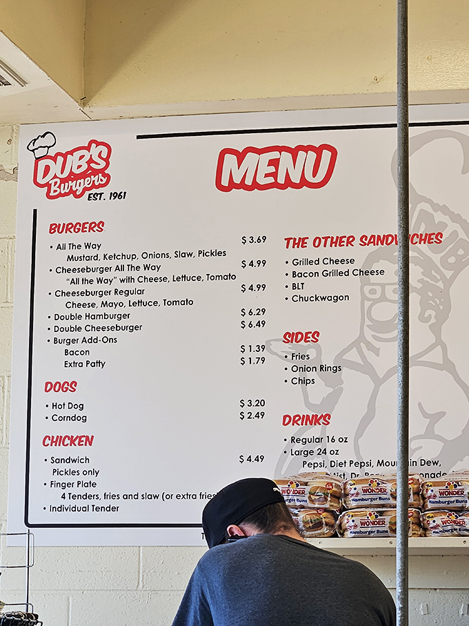 Simplicity is the ultimate sophistication, especially when it comes to burgers. Dub's menu is a masterclass in the art of 'less is more'.