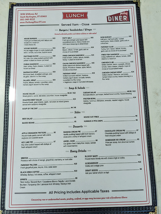 Decisions, decisions! This menu's got more options than a choose-your-own-adventure book. Better bring your reading glasses and an empty stomach!