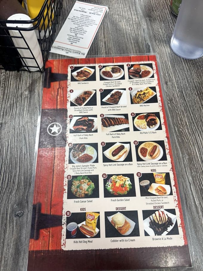 This menu's not just a list, it's a roadmap to flavor town. Choose your own adventure, but trust me, there are no wrong turns here.