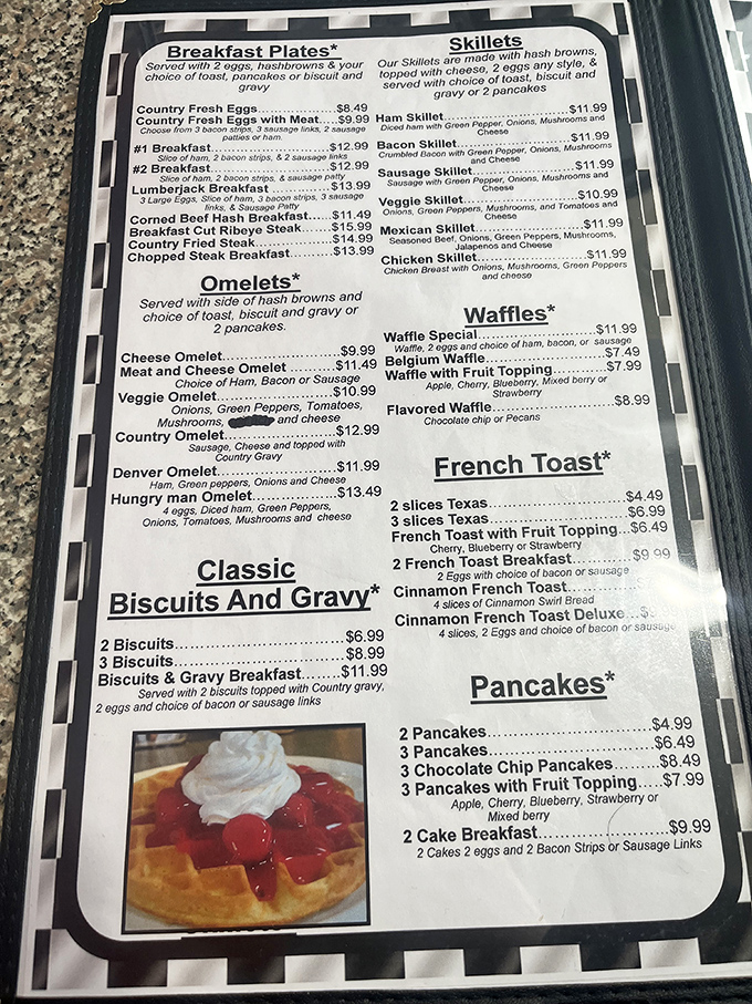 Decisions, decisions! This menu is a roadmap to deliciousness. Pro tip: Bring your appetite and a sense of adventure. You'll need both to conquer these culinary quests.