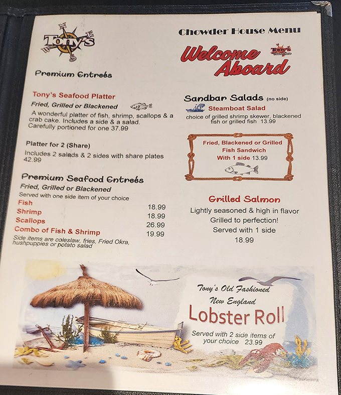 Ahoy, menu mateys! This treasure map of tastes has me more excited than a pirate finding buried gold.