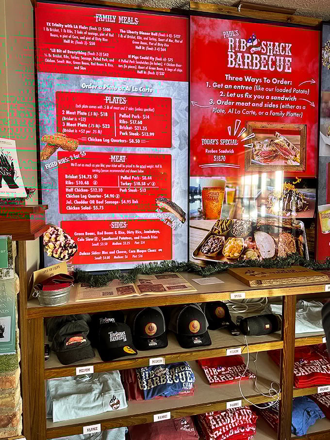 Decisions, decisions! This menu is a carnivore's dream come true. Warning: May cause uncontrollable drooling.