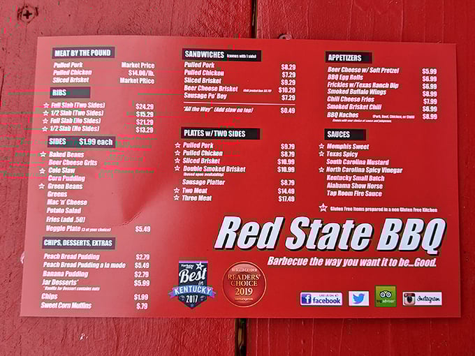 Decisions, decisions! This menu is like a treasure map for your taste buds. Pro tip: Bring a friend and share everything.