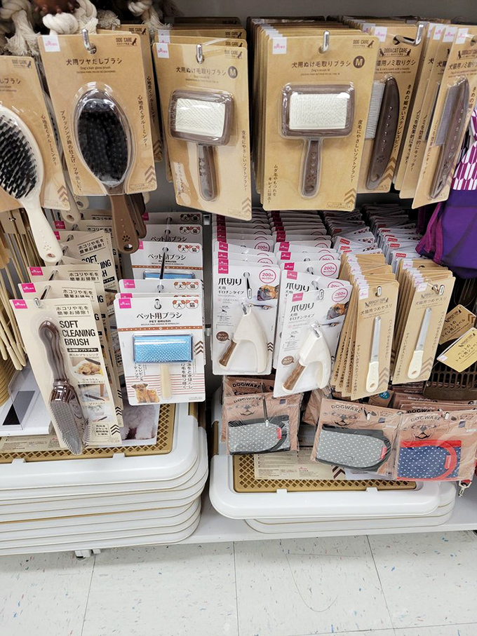 Pet brushes so elegantly packaged, they make you wonder if your dog deserves better grooming than you currently give yourself.