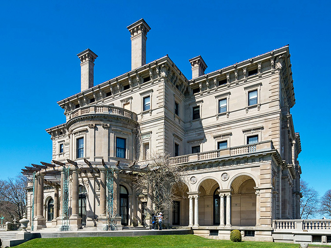 "Downton Abbey, eat your heart out!" The Breakers stands as a testament to the Gilded Age, when "summer cottage" meant 70 rooms of pure opulence.