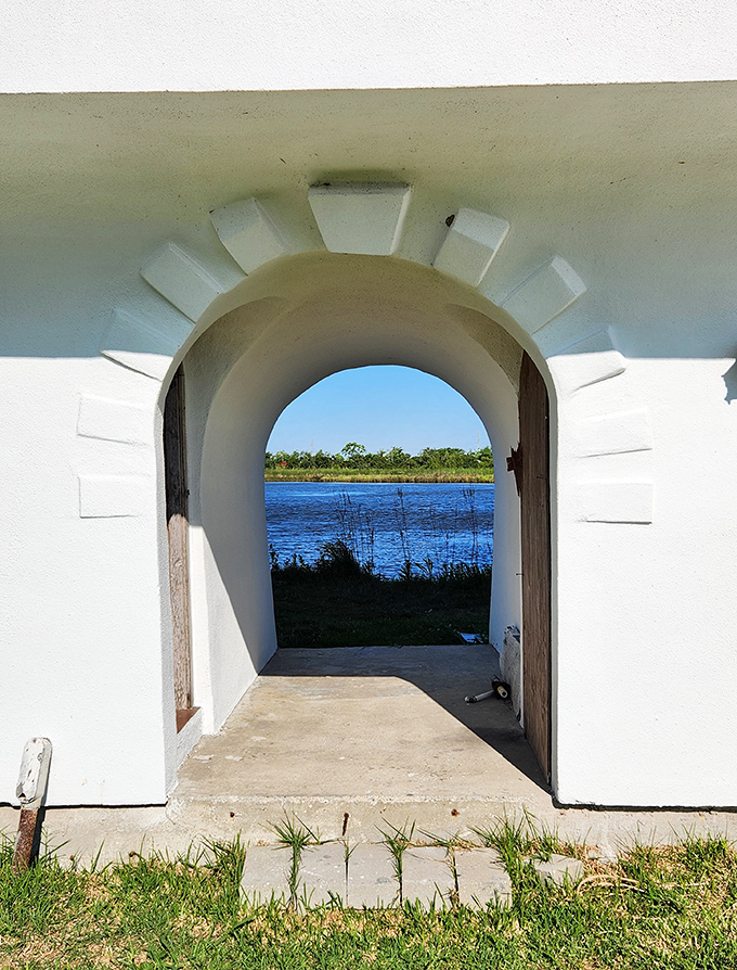 Step through this magical doorway and enter a world where fantasy meets fishing. Just watch your head &ndash; knights in shining armor weren't known for their height!