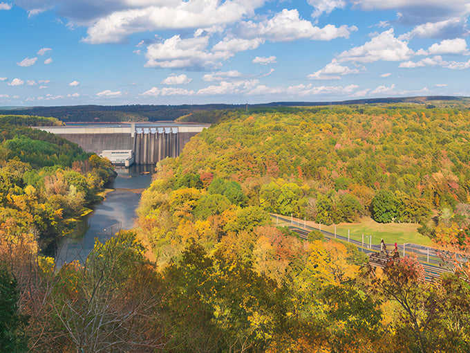 Greers Ferry Dam isn't just impressive engineering&mdash;it's the reason 40,000 acres of crystal-clear water exists for your vacation pleasure.