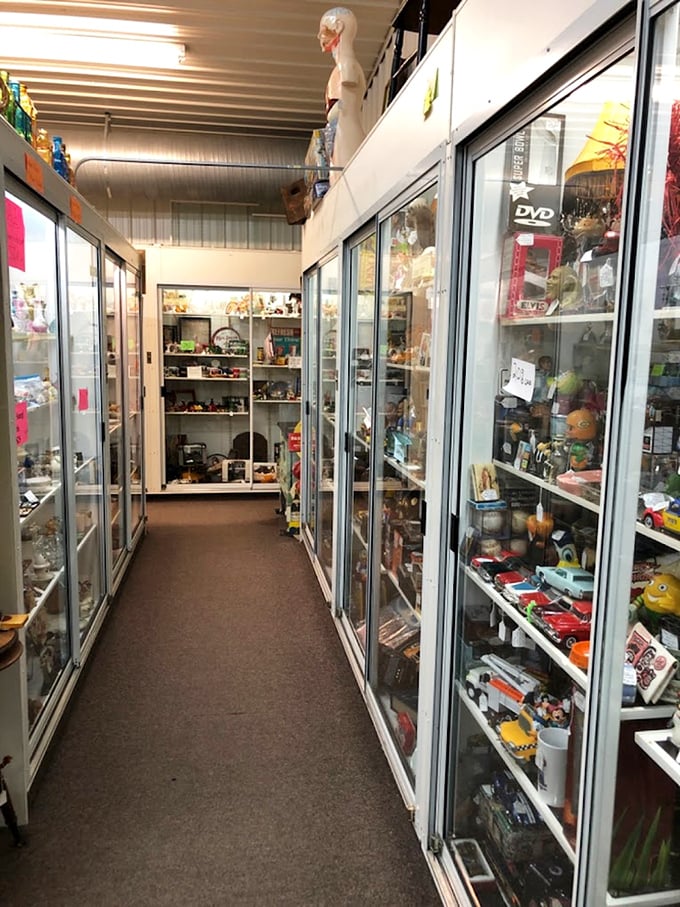 Imagine if your grandma's attic and a history museum had a baby. That's what you're looking at, folks - a time traveler's paradise!