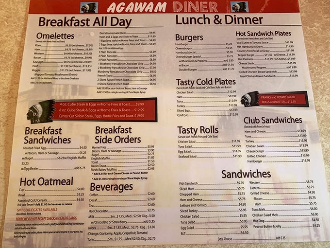 Decisions, decisions! This menu is a greatest hits album of comfort food classics. Breakfast all day? Now that's music to my ears!