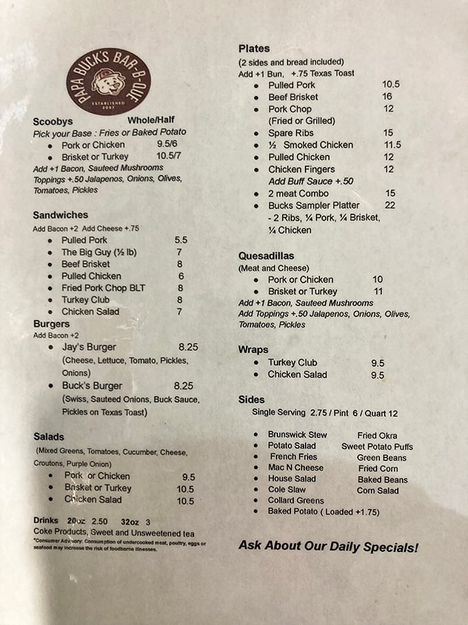 Decisions, decisions! This menu is a carnivore's dream come true. Pro tip: Bring a friend and share &ndash; your taste buds (and waistline) will thank you.