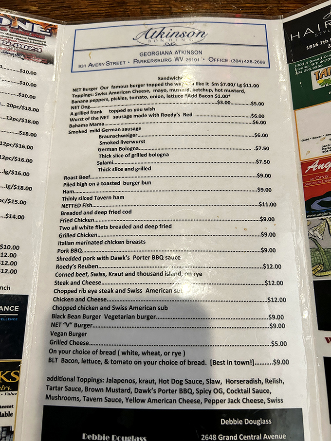 Menu, menu on the wall, who's the fairest burger of them all? Spoiler alert: It's the NET Burger, and it's calling your name!