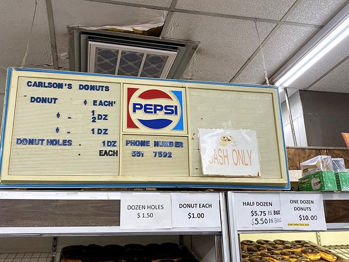 Behold, the menu of dreams! With prices that'll make your wallet sing and options that'll make your taste buds dance, choosing is the hardest part of your visit.