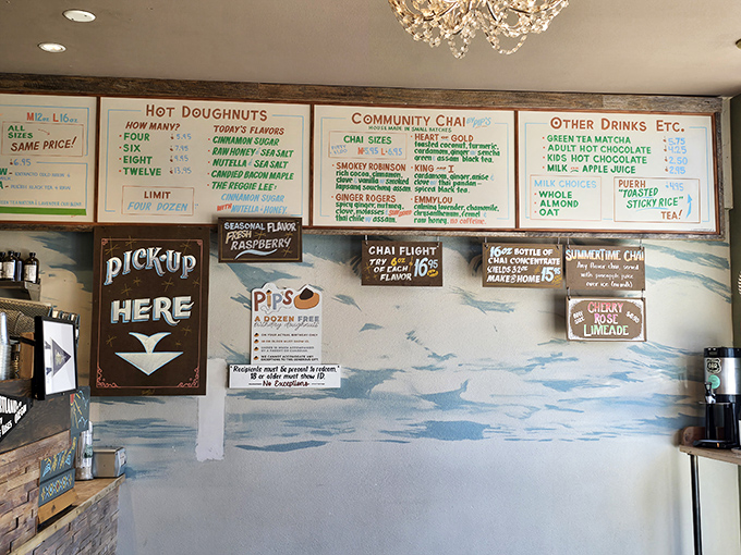 Behold, the menu of dreams! Each flavor is a portal to a new dimension of deliciousness. Choose wisely, or just try them all.