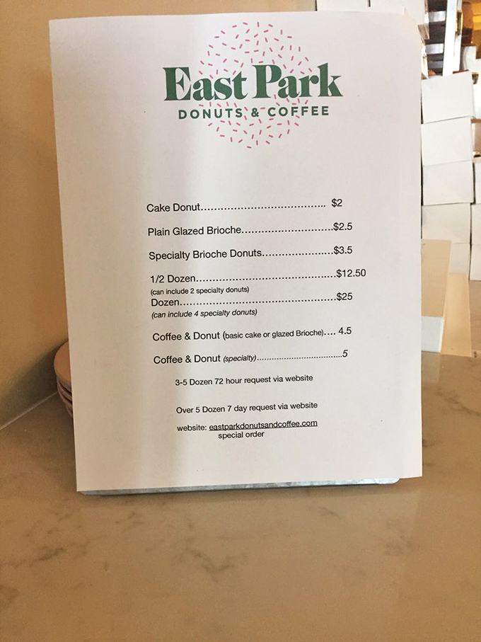 Decisions, decisions! This menu is like a choose-your-own-adventure book, but every ending is delicious. Pro tip: close your eyes and point &ndash; you can't go wrong!