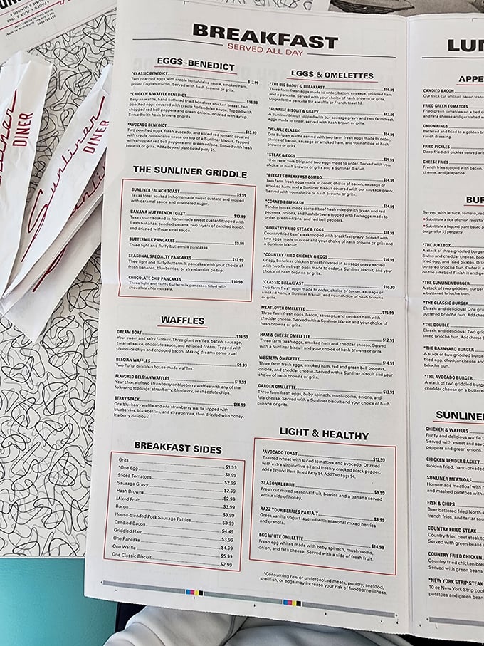 Decisions, decisions! This menu is a greatest hits album of comfort food classics. Better come hungry &ndash; and often!