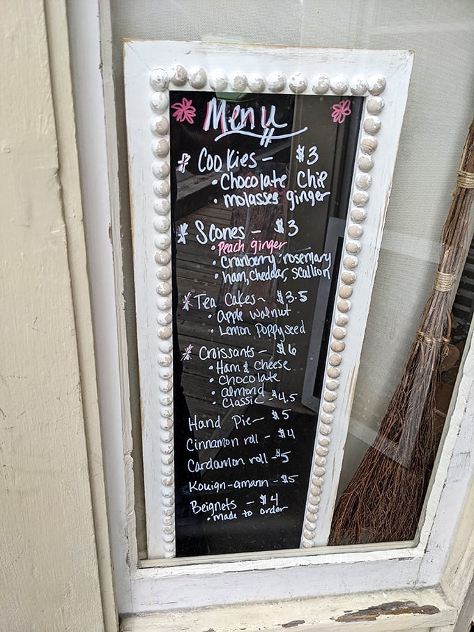 Decisions, decisions! This menu board is like a treasure map for your taste buds. X marks the spot for deliciousness!