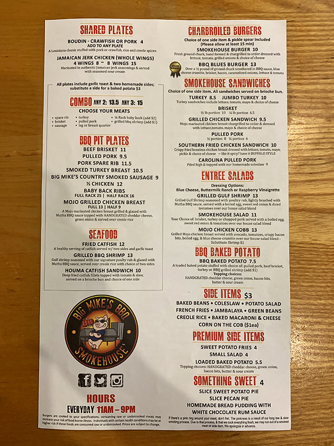 Decisions, decisions! This menu is like a treasure map for your taste buds. X marks the spot for flavor gold.