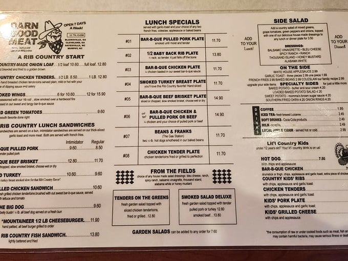 Decisions, decisions! This menu is a roadmap to flavor town, with more options than a Netflix queue on a rainy Sunday.