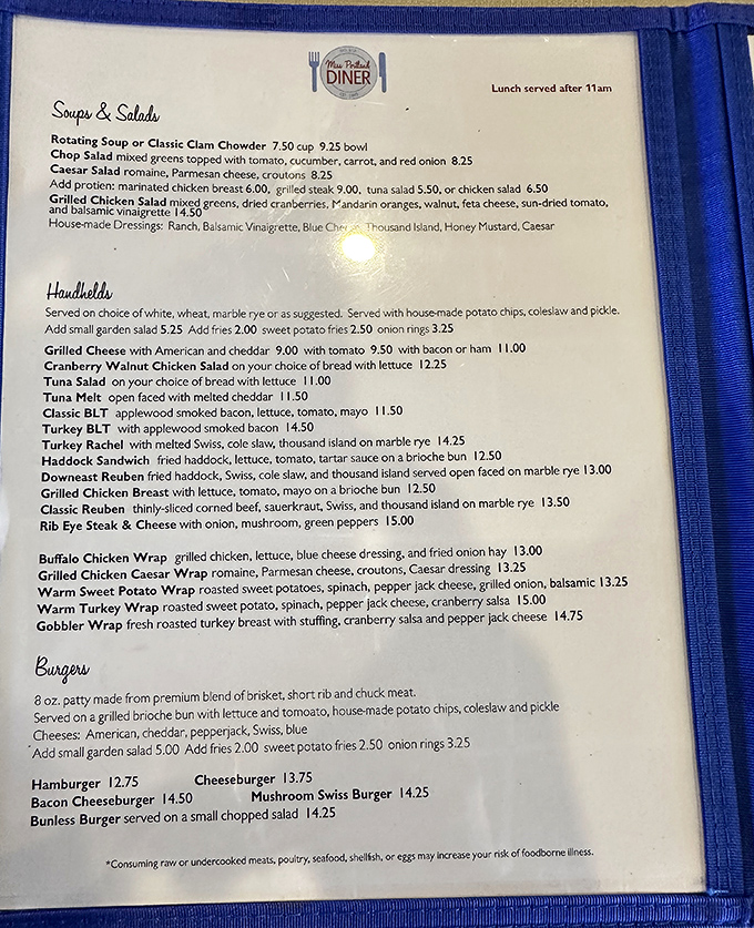 Decisions, decisions! This menu is like a greatest hits album of comfort food classics. Better come hungry!