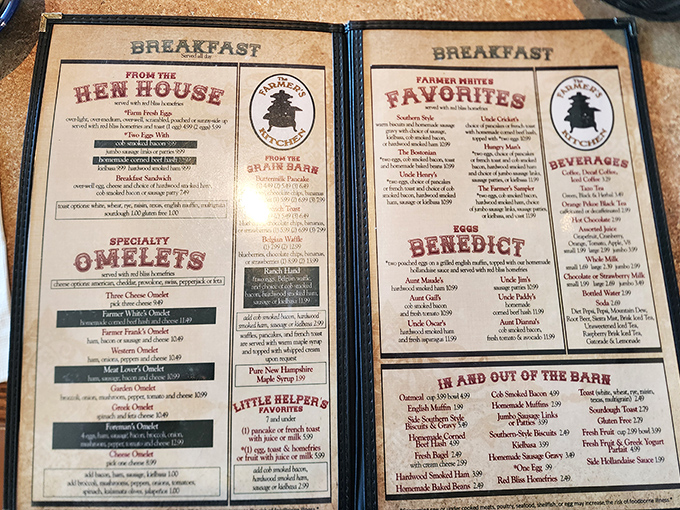 Decisions, decisions! This menu is a roadmap to culinary bliss. Pro tip: Close your eyes and point &ndash; you can't go wrong here.