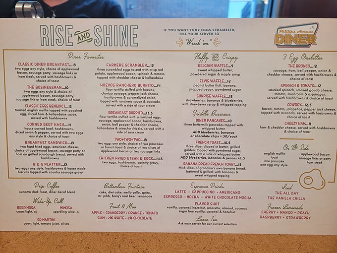 Decisions, decisions! This menu is a roadmap to culinary bliss. Pro tip: Close your eyes and point &ndash; you can't go wrong here.