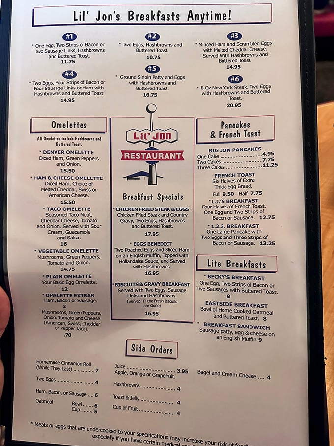 Decisions, decisions! This menu is like a choose-your-own-adventure book, where every path leads to delicious satisfaction. Spoiler alert: there are no wrong choices.