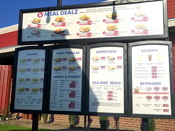 Decisions, decisions! This menu is like a choose-your-own-adventure book, but every ending is delicious.