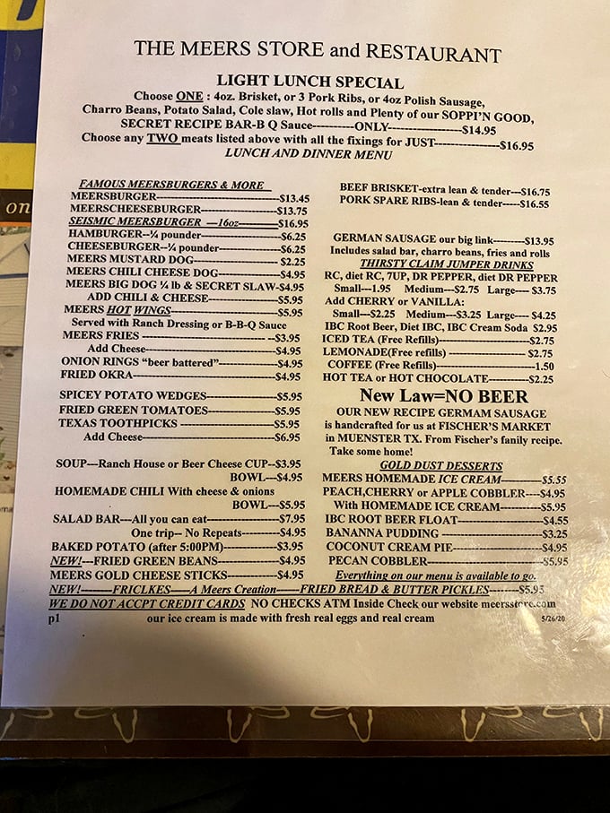 Decisions, decisions! This menu is like a choose-your-own-adventure book, but every ending is delicious.