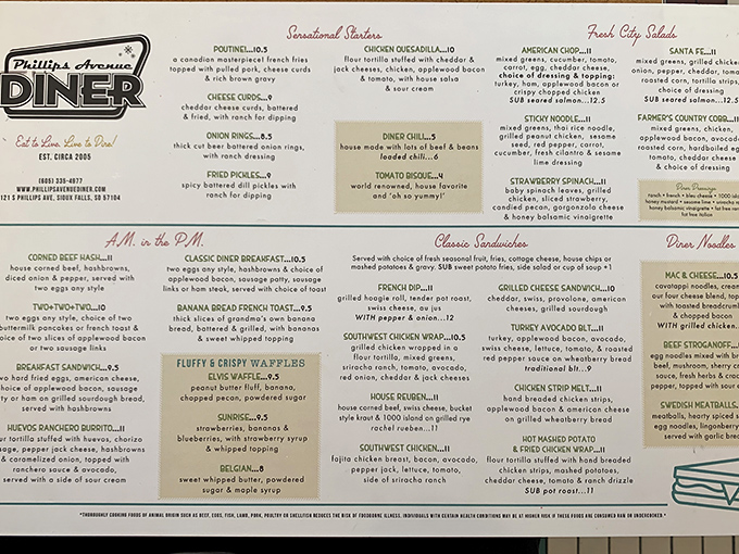 Decisions, decisions! This menu is like a choose-your-own-adventure book, but every ending is delicious.