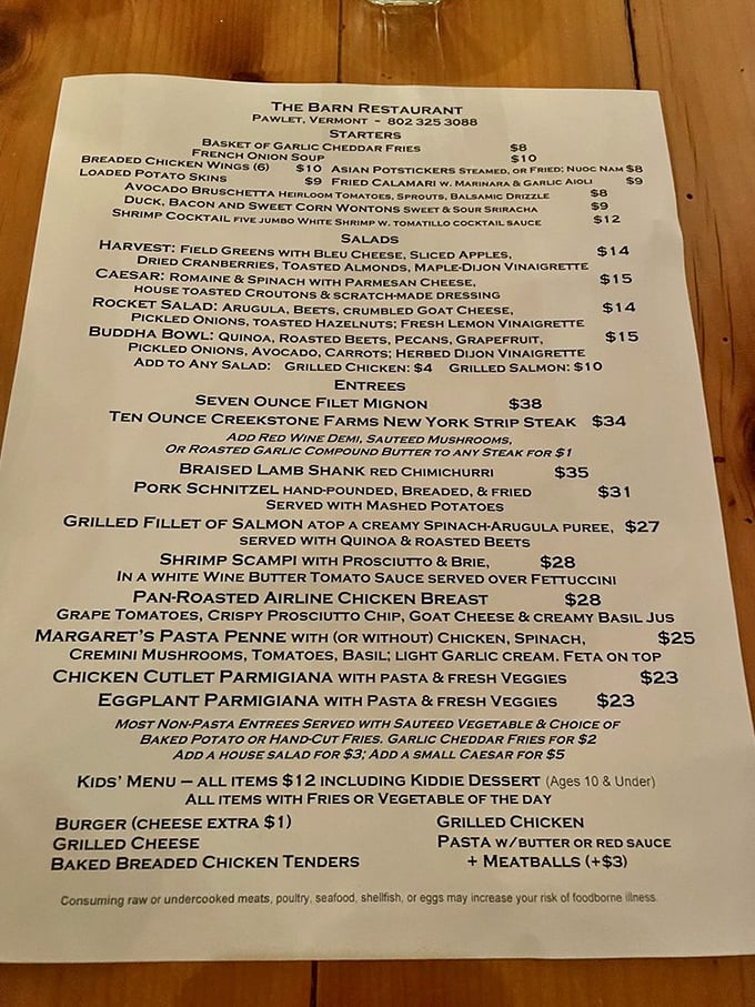 Decisions, decisions! This menu is a treasure map of taste, each dish a culinary adventure waiting to happen.
