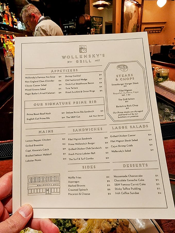 A menu that doesn't need gimmicks&mdash;just the promise of perfectly aged beef, fresh seafood, and sides that respect tradition while satisfying modern appetites.