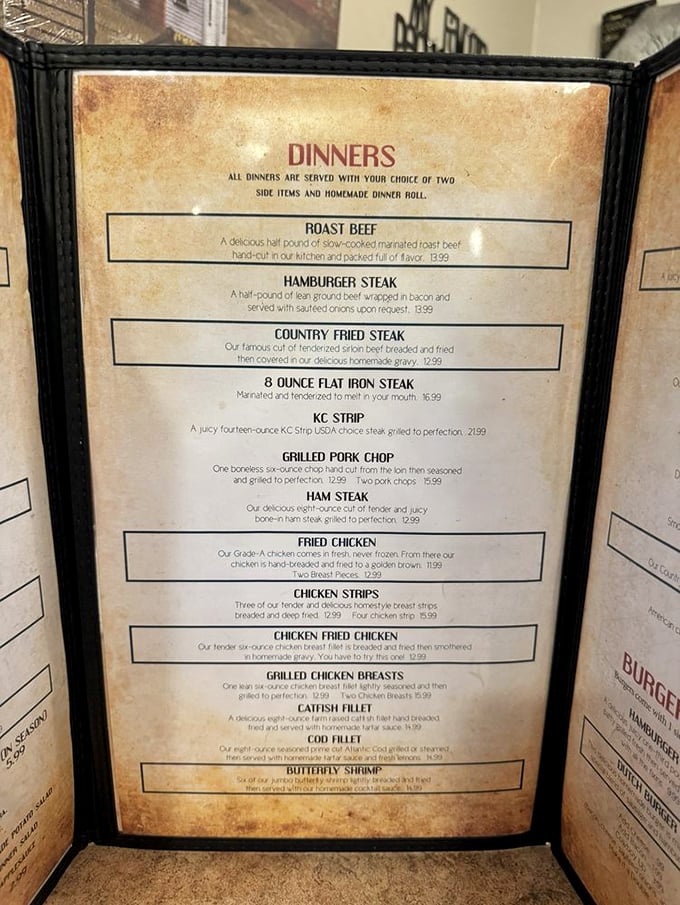 This menu isn't trying to reinvent the wheel&mdash;it's perfecting it. Heartland classics executed with the care they deserve.