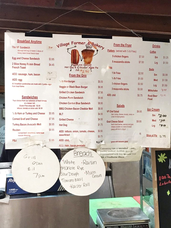 Decisions, decisions! The menu board is a tantalizing roadmap to flavor town. Choose your own culinary adventure.