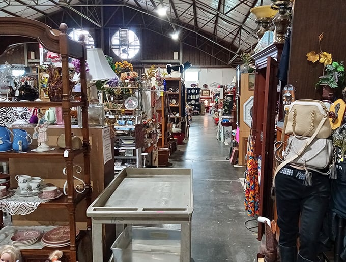 Down the rabbit hole we go! This aisle could lead to wonderland or your next conversation piece. Either way, it's a win.