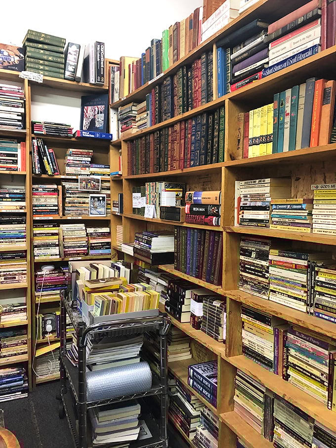 A bibliophile's paradise! These stacks are taller than some of the mountains outside &ndash; and just as awe-inspiring.