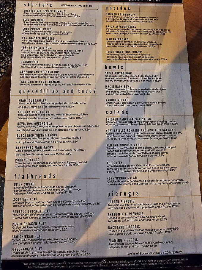 Menu, menu on the wall, who's the fairest burger of them all? Teak's offerings read like a love letter to creative comfort food.