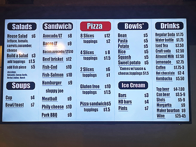 Decisions, decisions! Miguel's menu is a treasure map of culinary adventures. Pro tip: Close your eyes and point &ndash; you can't go wrong.