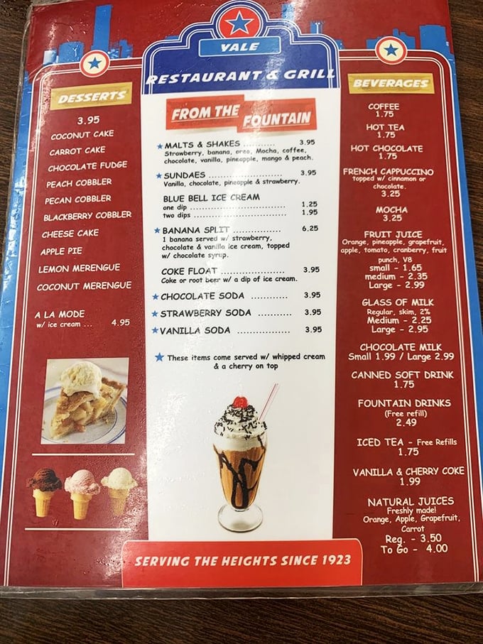 Decisions, decisions! This menu is like a greatest hits album of comfort food classics. Pro tip: If you can't choose, just close your eyes and point!