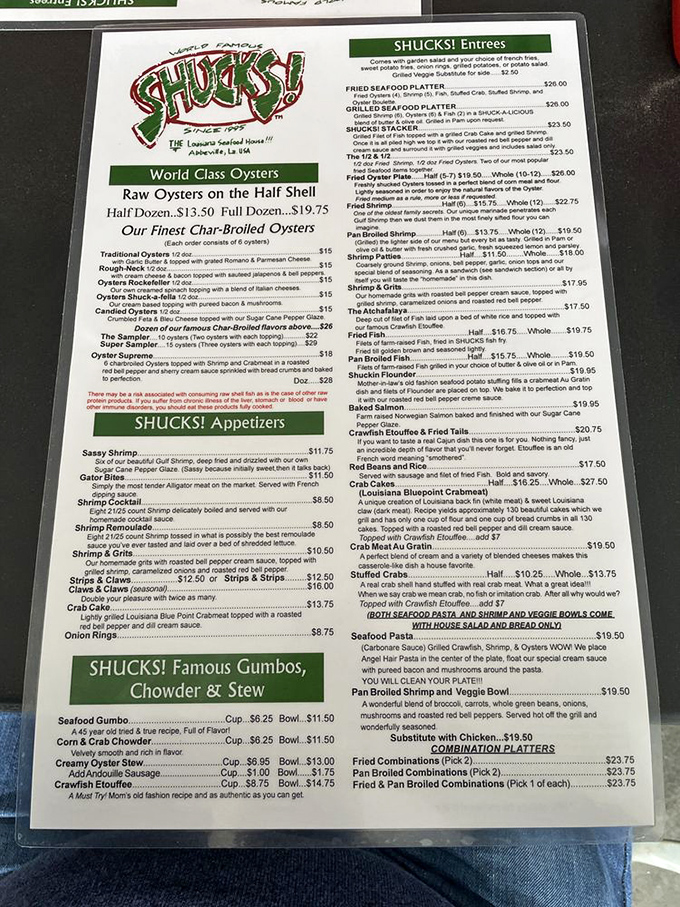 Decisions, decisions! This menu is like a treasure map for your taste buds. X marks the spot for deliciousness, no matter where you point.