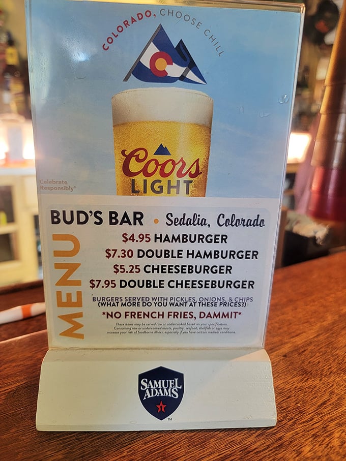 Simplicity is the ultimate sophistication. Bud's menu is a masterclass in doing one thing and doing it spectacularly well. No frills, just thrills!