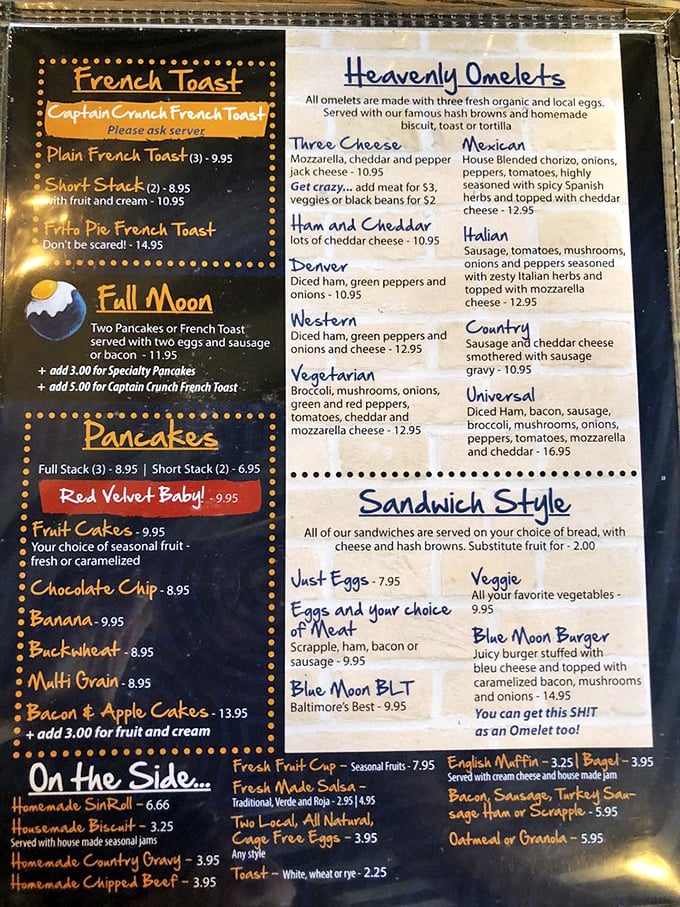 Decisions, decisions! This menu is a choose-your-own-adventure book where every ending is delicious.