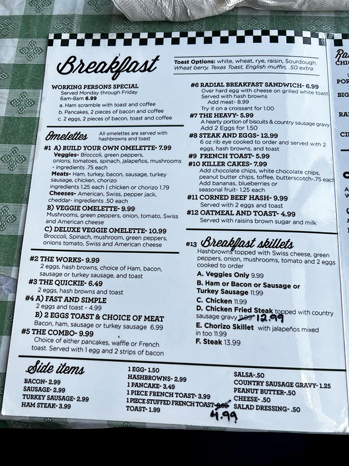 Decisions, decisions! This menu is like a choose-your-own-adventure book for your taste buds. Warning: May cause extreme salivation and temporary indecisiveness.