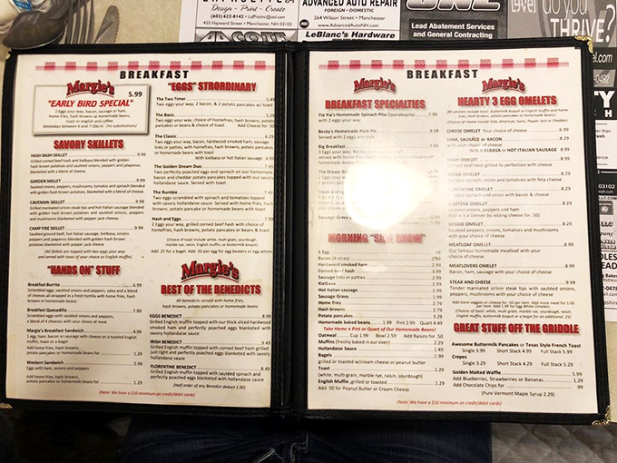 A menu so tempting, it should come with a warning label. Prepare for a delicious dilemma that puts Sophie's Choice to shame!