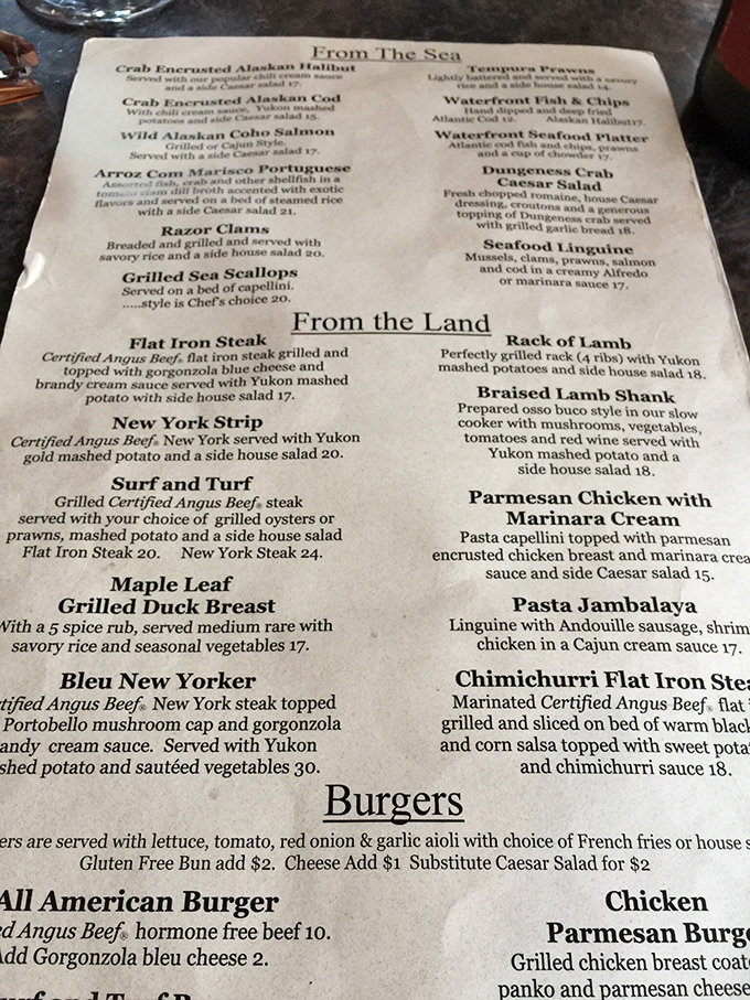 A menu that reads like a love letter to the sea. From crab-encrusted delights to surf and turf temptations, decision-making has never been so deliciously difficult.