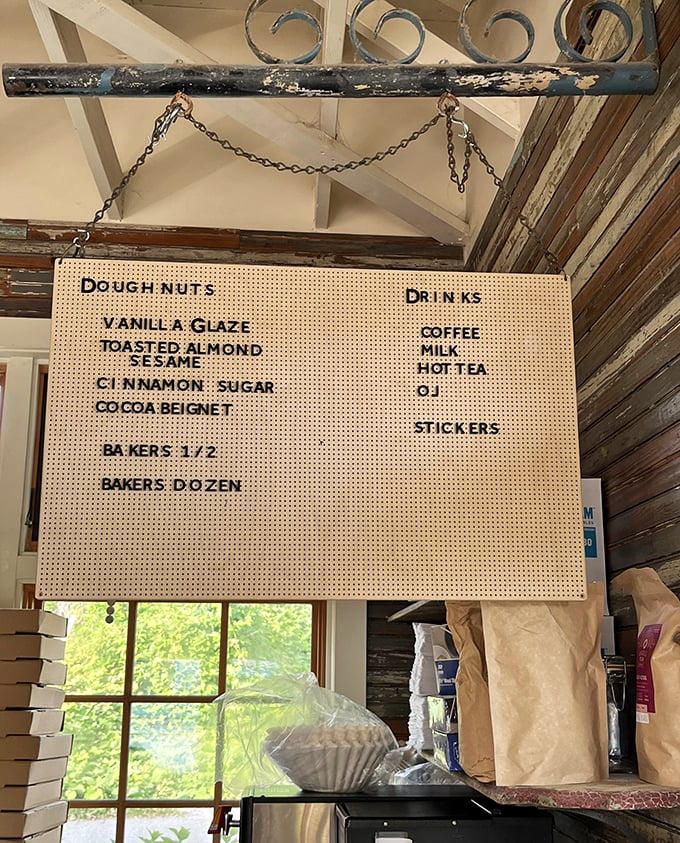 Choices, choices! This menu board is a roadmap to flavor town. It's like a greatest hits album for your taste buds, with each option promising a chart-topping performance.